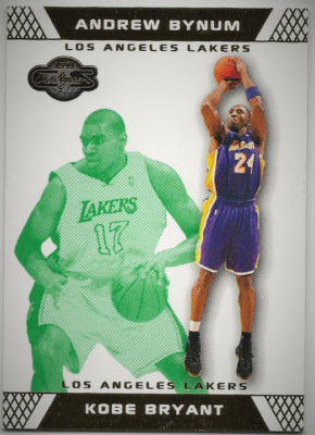 2007 andrew bynum- kobe bryant #24 18/59 los angeles lakers | eBay