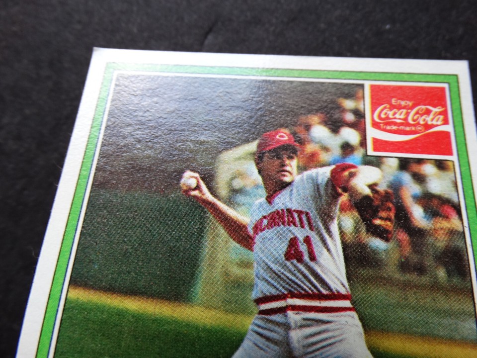 1981 Topps Coca-Cola Cincinnati Reds Baseball Cards Complete Yor Set U ...
