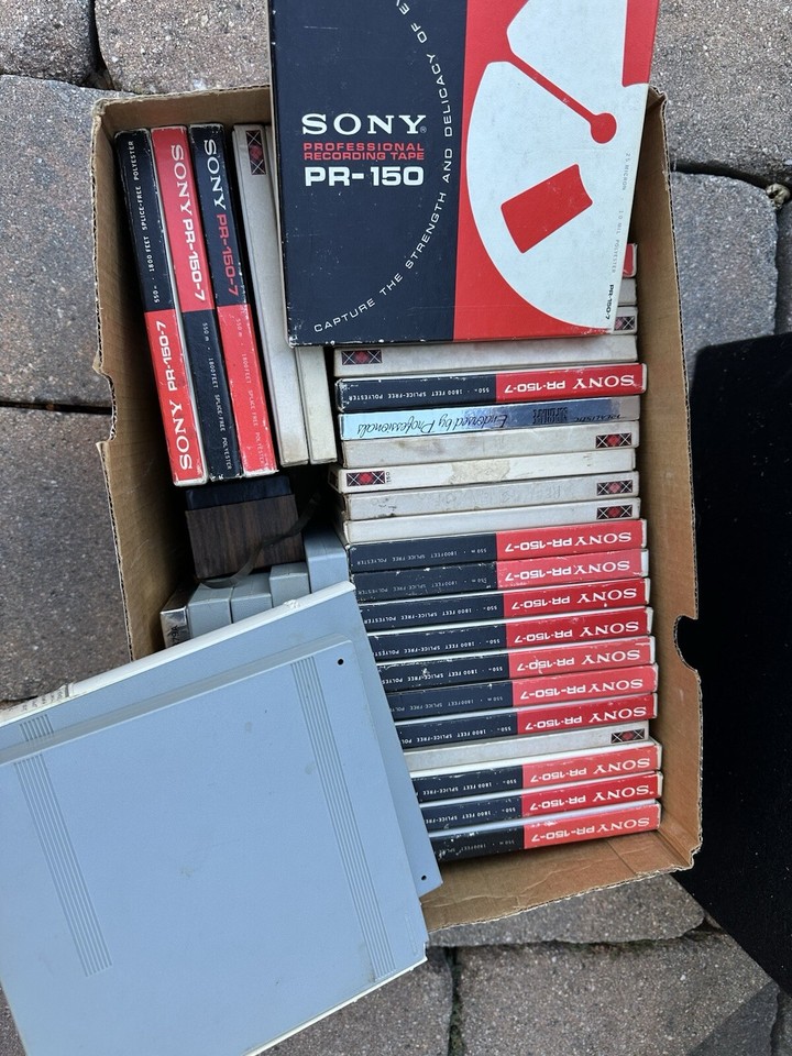 Vintage Sony TC-651 Stereo Reel to Reel Tape Recorder Deck | eBay