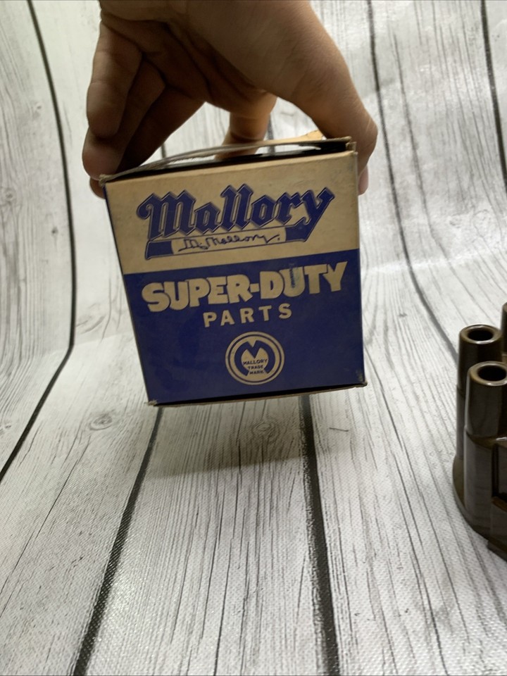Mallory Distributor Cap NOS W/Box Brown | eBay