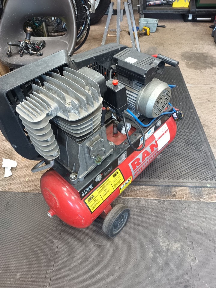 Rand LT-50 Air Compressor, 240V, 3HP, 50 Litres, 3 pin plug | eBay UK