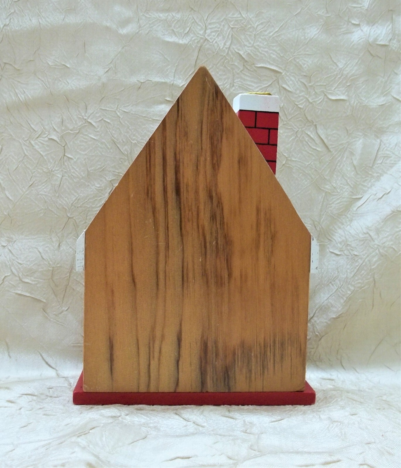 Dakin Santa House Christmas Wood Building Vintage Candle Holder 1988 | eBay