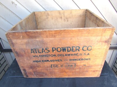 Boxes - Vintage Atlas Powder