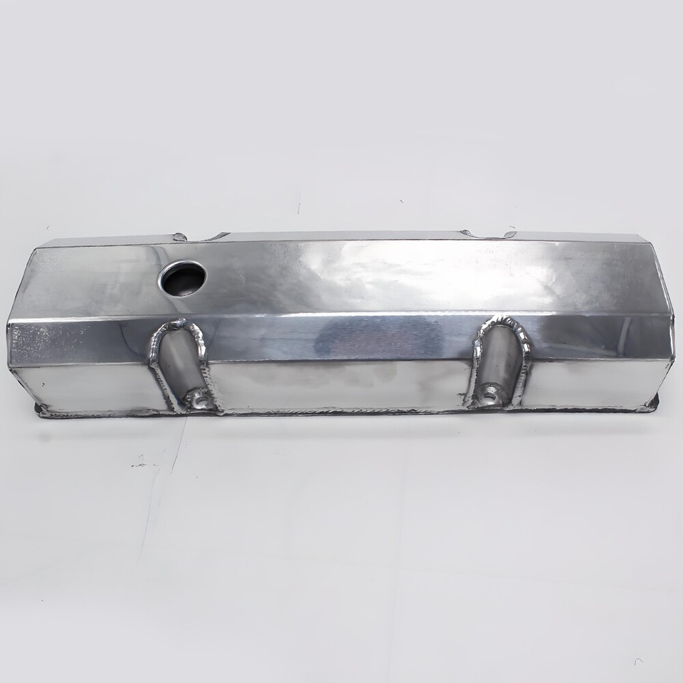 For Chevy Valve Covers Fabricated Aluminum Tall Small Block SBC 327 350 ...