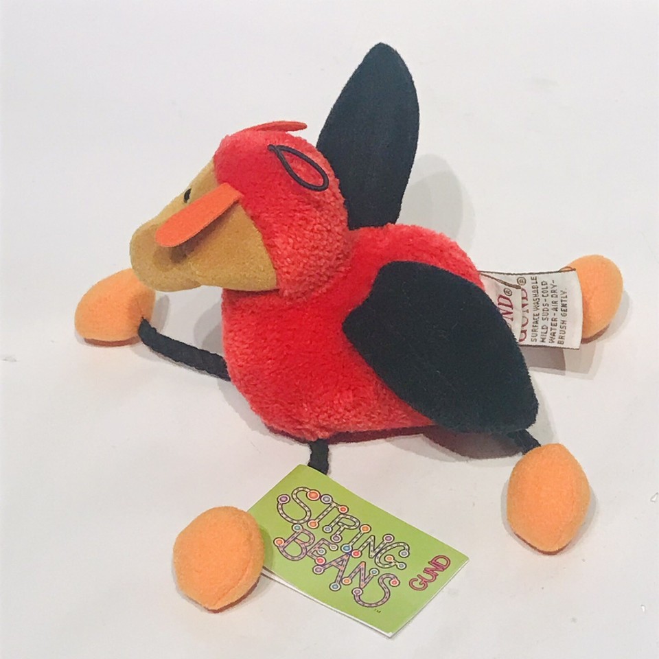 Vintage Gund String Beans With Dangle Legs Plush Toy Chili #9056 | eBay