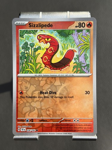 Sizzlipede - 036/162 - Reverse Holo Common - SV5: Temporal Forces ...