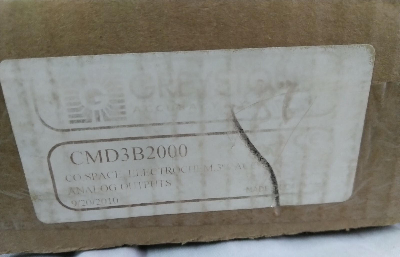 Greystone CMD3B2000 CMD Carbon Monoxide Gas Detector for sale online | eBay