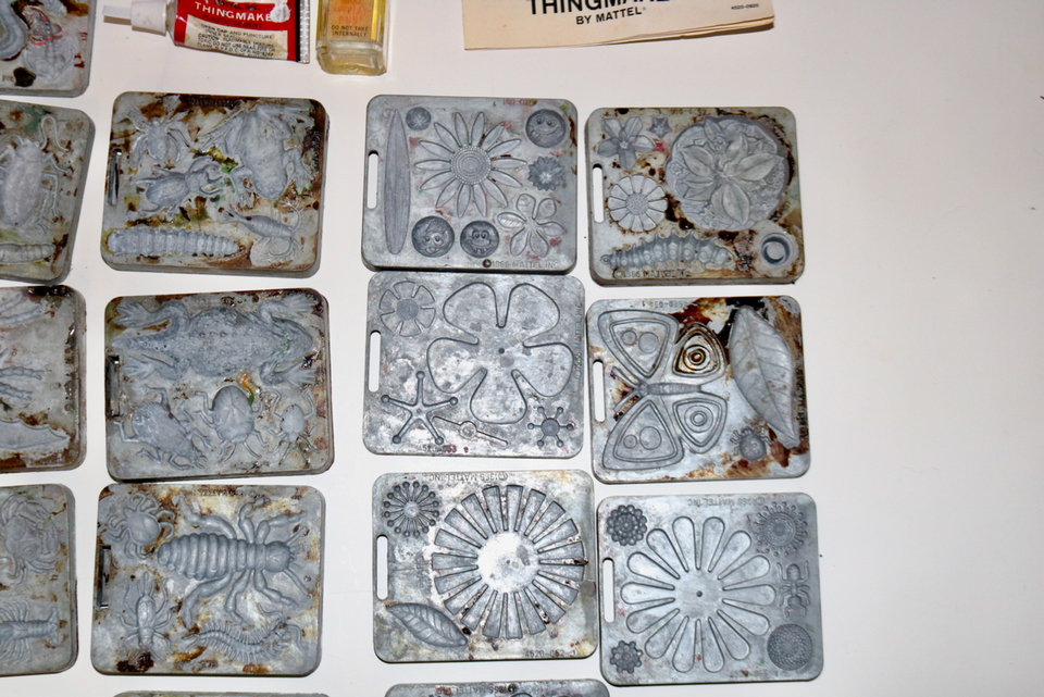 MATTEL vintage THINGMAKER Fun Flowers Creepy Crawlers lot set 1966 | eBay