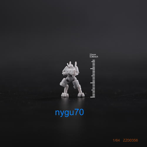 1/64 Unpainted Doll Destroyer Soldier Minatures Scene Figures Model For ...