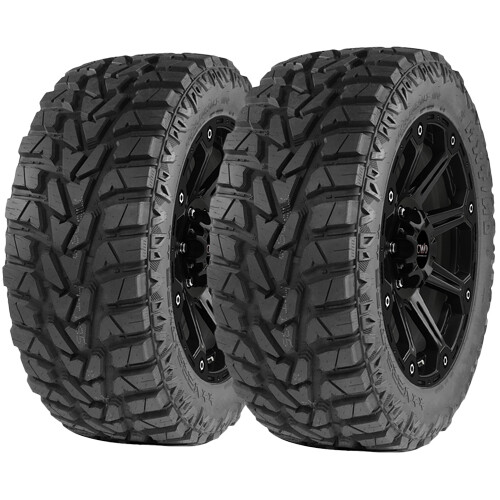 (QTY 2) 36/12.5R18 Versatyre MXT HD 125Q Load E Black Wall Tires | eBay