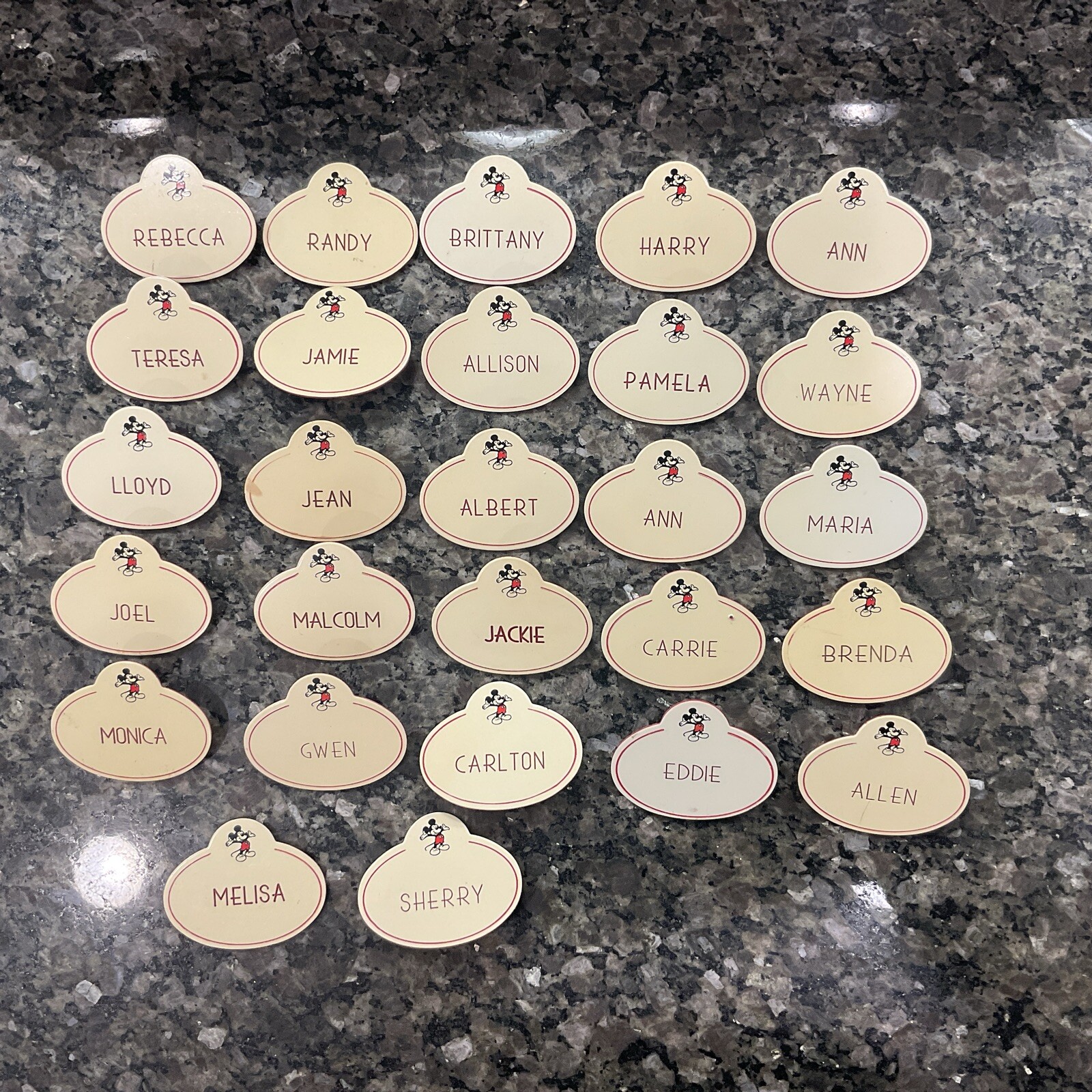 Walt Disney World Ta’dum Single Bubble Name Tag | eBay