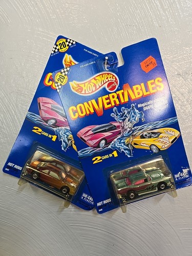2 HOT WHEELS CONVERTABLES HOT RODS SHIFTIN 50's No 3946 "Vary Cool ...
