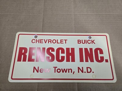 Rensch Chevy New Town North Dakota ND Car Dealership Dealer License ...
