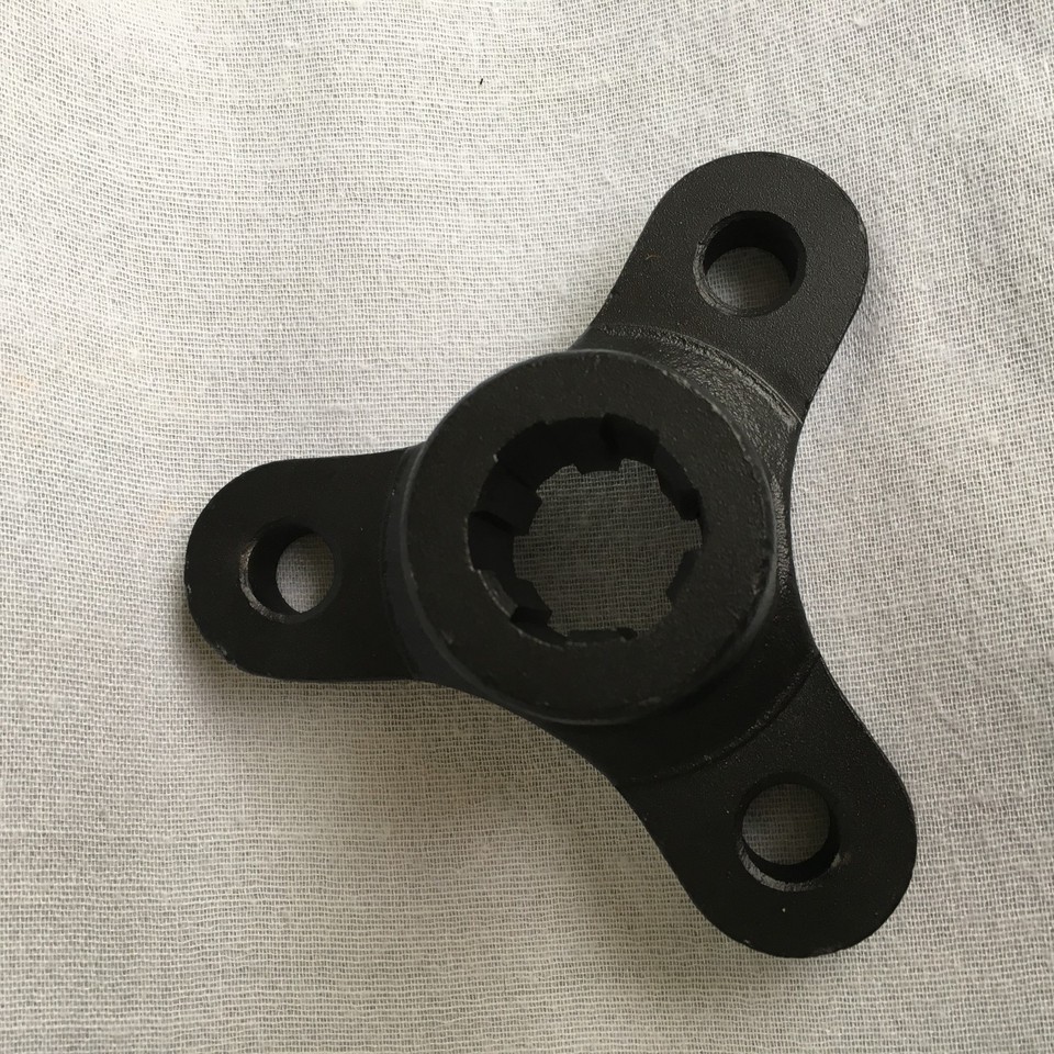 Bush Hog 50070524 Outer yoke w/ 1 3/8"-6 Spline for Flex Coupler shaft ...