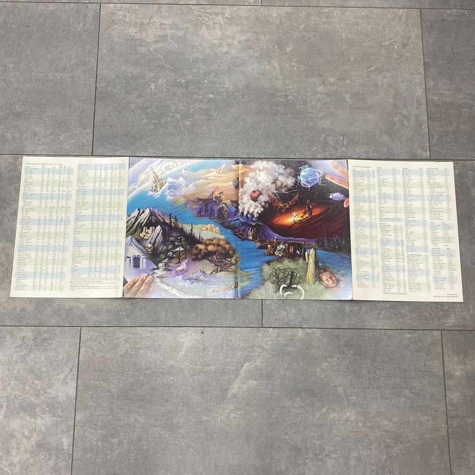 DRAGONLANCE TALES OF THE LANCE 1074 GAMES MASTER SCREEN DUNGEON MASTER ...