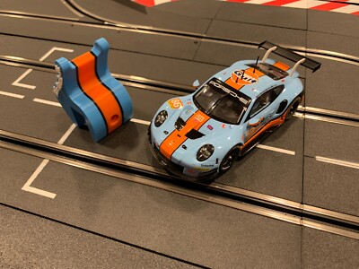 Rix Rack-it Slot car controller holder (Blue/Orange U mount) | eBay