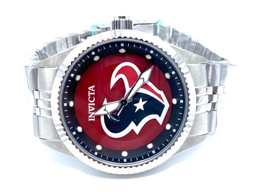 INVICTA WATCH NFL Houston Texans 42401 43mm PC21 Quartz 3 Year Warranty ...