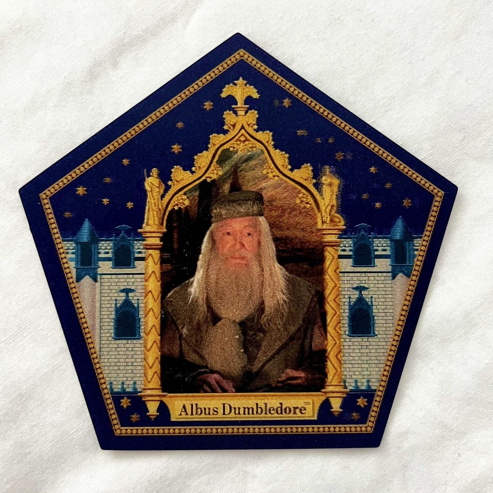 Harry Potter ALBUS DUMBLEDORE Chocolate Frog Wizard Card Universal ...