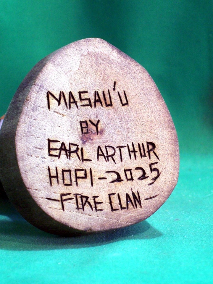 Hopi Kachina Doll - Masau'u, the Death Kachina by Earl Arthur - Amazing ...