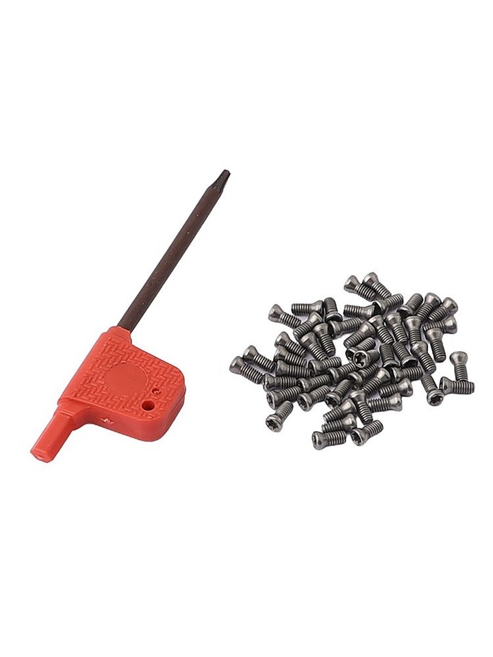 Wrench Turning Lathe Blade Carbide Inserts M2.5 X 6mm Power Tool CNC ...