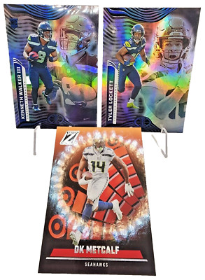 Tyler Lockett 87/Kenneth Walker RC 51 2022 Illusions & 2022 Zenith Dk ...