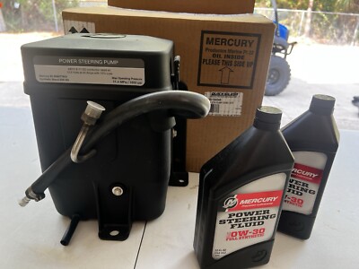 Mercury Quicksilver Verado Power Steering Pump Gen C Pump 8M0199048 SS ...