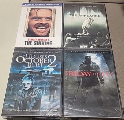 Horror DVD (4) Disc Lot The Shining Friday The 13th | eBay