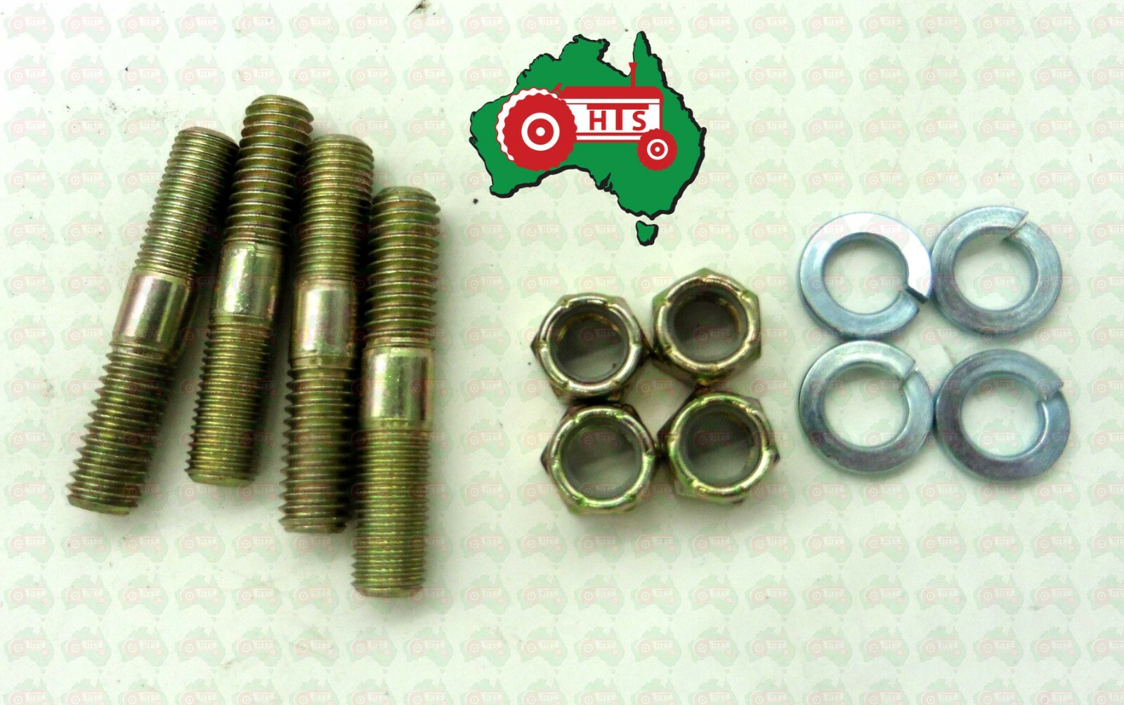 Tractor PTO Stud Kit 7/16" UNF Fits for Massey Ferguson 135 148 165 185 ...