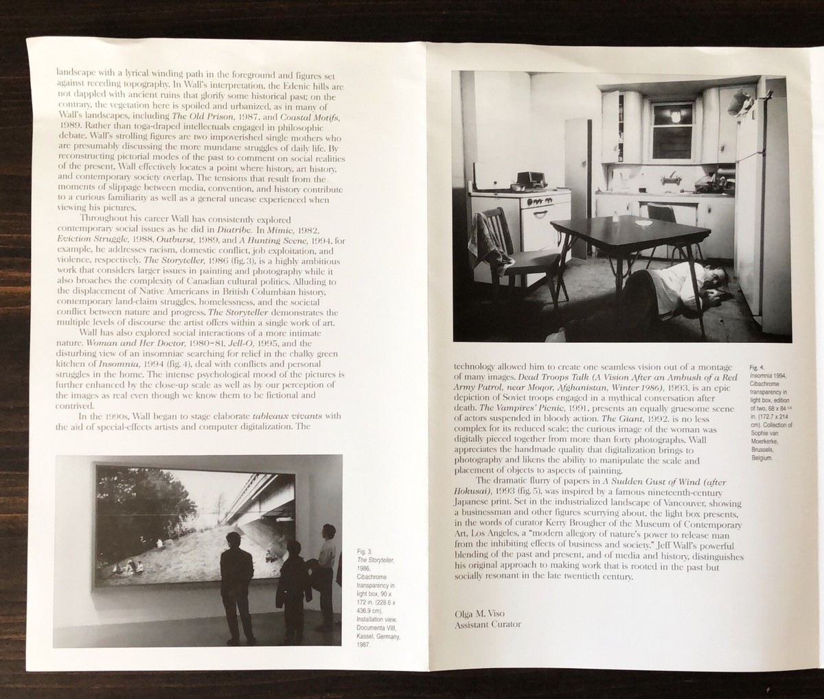 Jeff Wall Storyteller