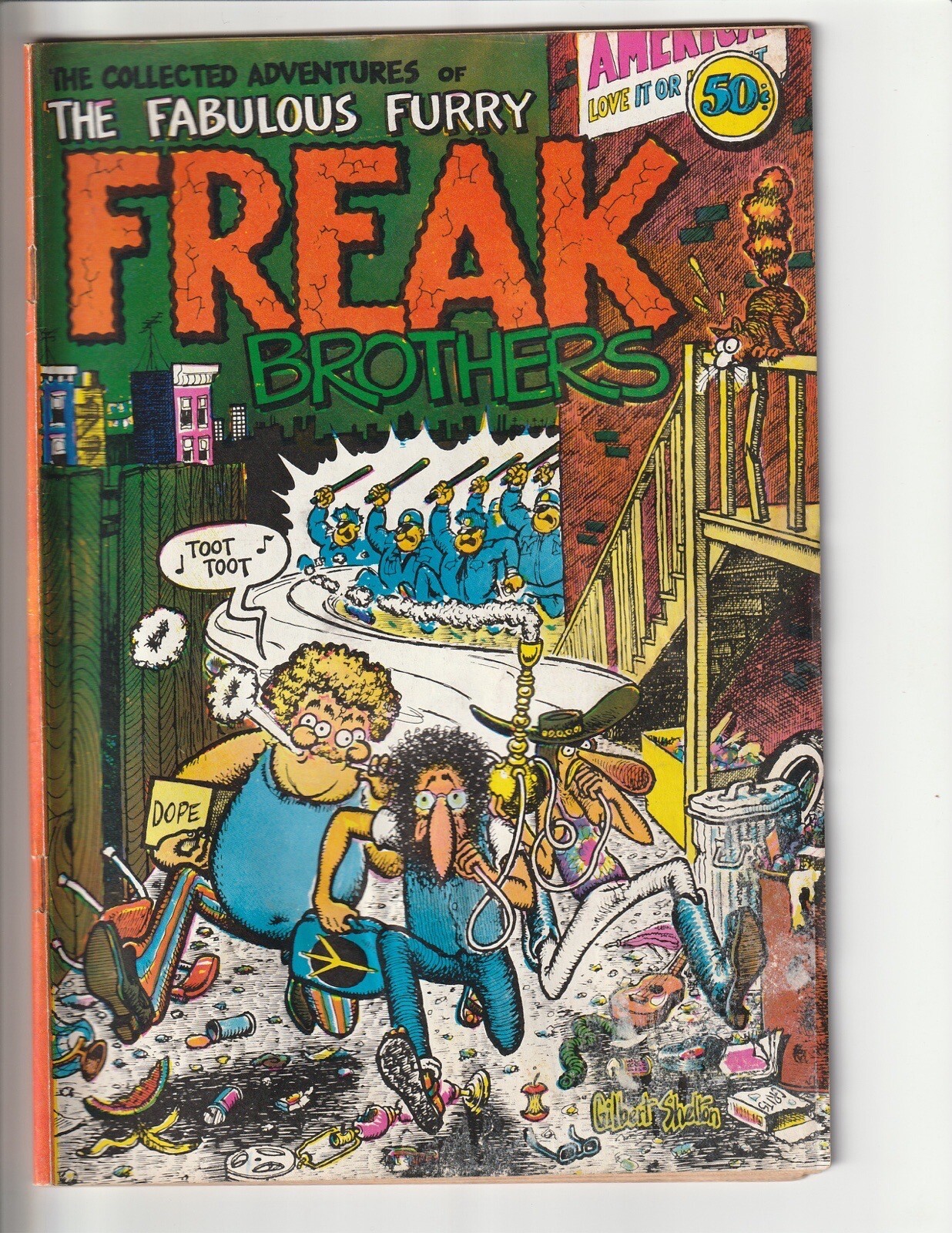 Fabulous Furry Freak Brothers 1 REPRINT Underground Comic Shelton Comix ...