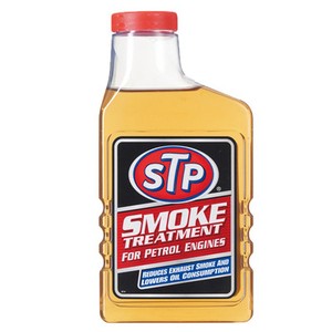 STP SMOKE TREATMENT 450ml PETROL ENGINE OIL ADDITIVE REDUCES EXHAUST ...