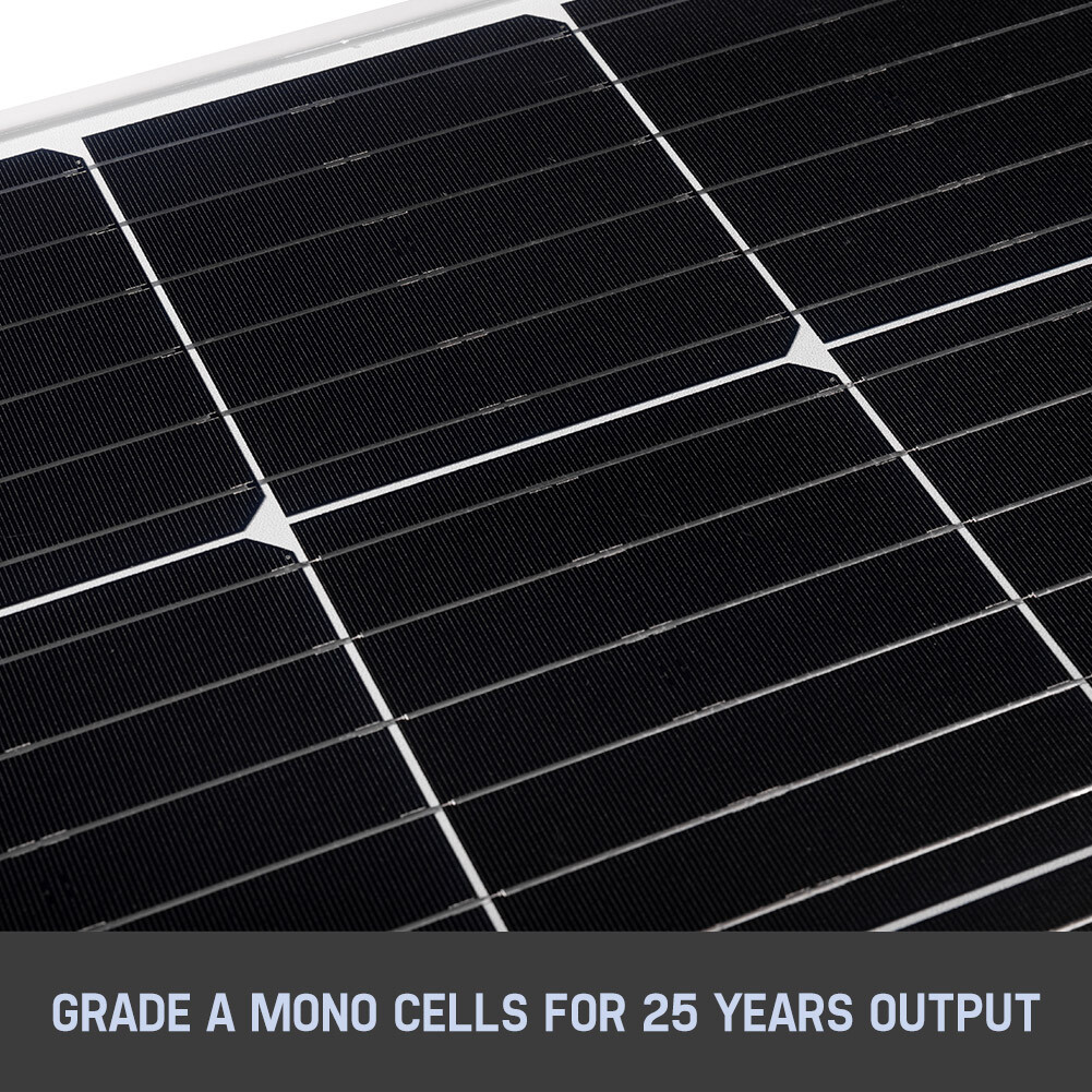 Mobi 12V 350W 250W Fixed Solar Panel Mono Generator Caravan Camping ...