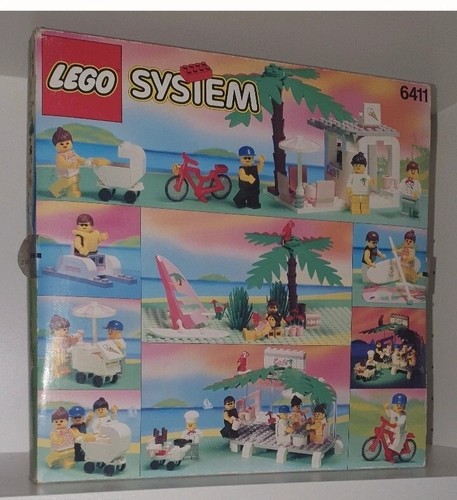 LEGO System 6411 Paradisa Sand Dollar Café - New Sealed - Rare ...