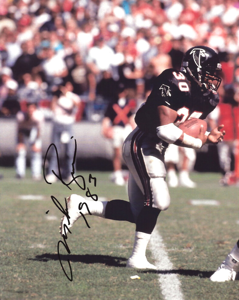 MIKE ROZIER Signed 8x10 Photo NFL Autographed Photograph FALCONS ...