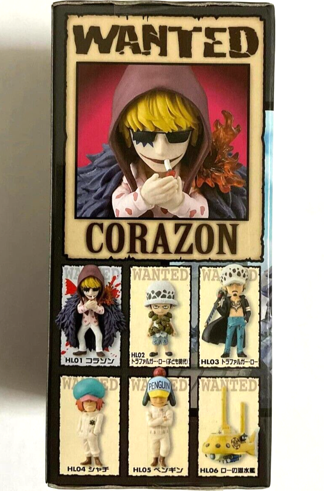 One Piece World Collectable WCF Action Figure Statue HL01 Corazon ...