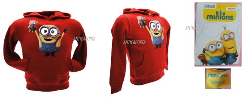 Sweat-Shirt Minions Original Rouge Bobsleigh Ourson Tim | eBay