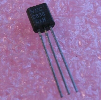 2SC838 C838 NEC NPN Silicon Small Signal Transistor Si - NOS Qty 1 | eBay