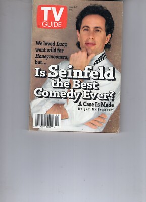 TV Guide Is Seinfeld The Best Comedy Ever? (June 1-7, 1996) VERY NICE ...