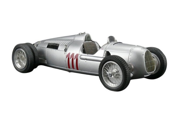 CMC Auto Union Typ C Hillclimb Version 1937 1/18 Car - Silver (M-162 ...