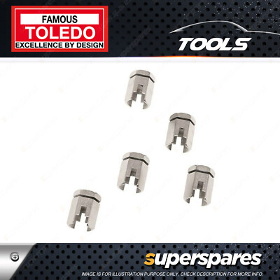 Toledo 5pcs of Radiator Petcock Socket Set - 1/4" Square Drive 380003 ...