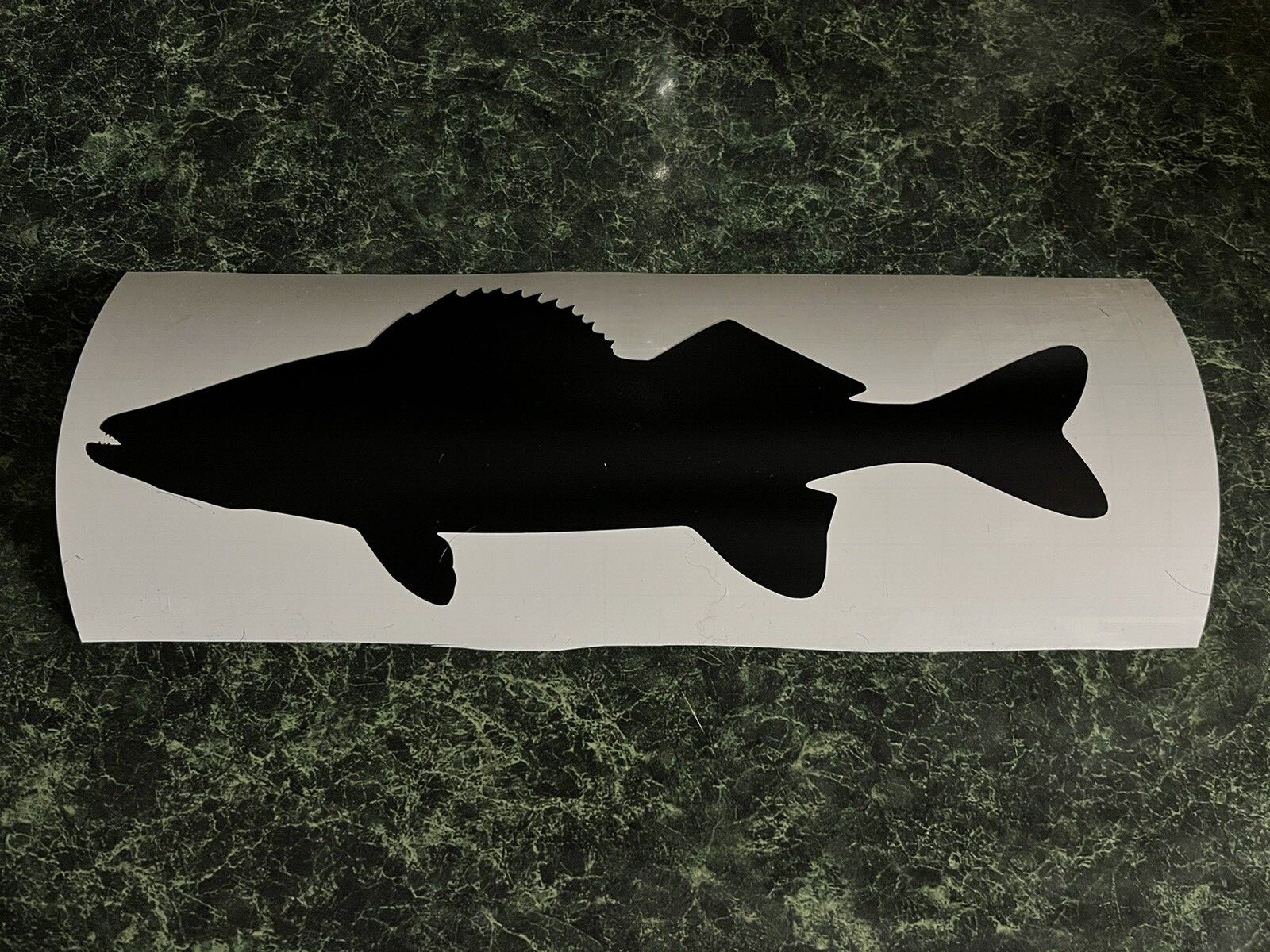 Premium Permanent Vinyl Walleye Sticker | eBay