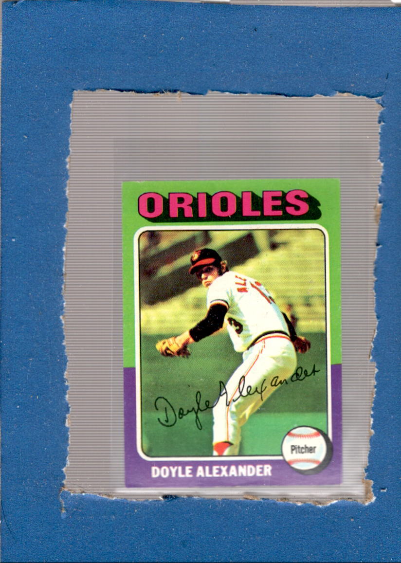 1975 Topps Mini #491 Doyle Alexander NM Near Mint Orioles ID:41569 | eBay
