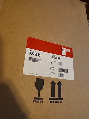 AF25545/70782n FLEETGUARD AIR CLEANER FILTER New | eBay