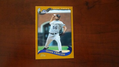 2002 TOPPS # 579 SHAWN CHACON BASEBALL CARD | eBay