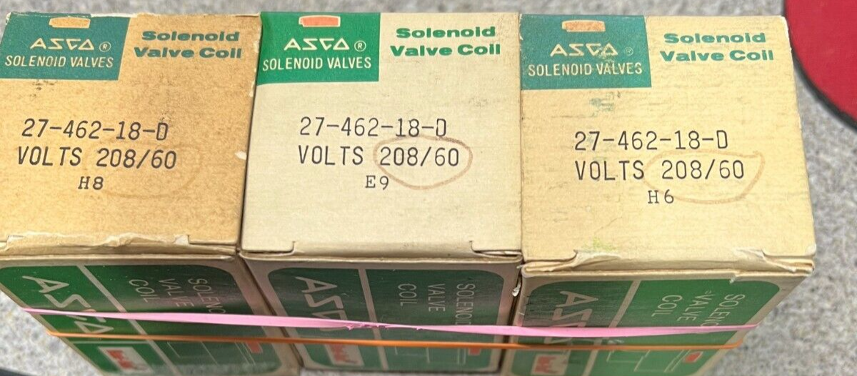 NEW LOT OF (3) ASCO COIL 27-462-18-D NIB | eBay