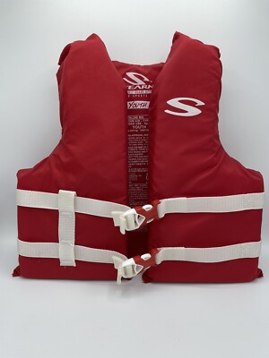 Stearns Classic Youth Life Jacket Red 50-90 Lbs (3000004472) | eBay