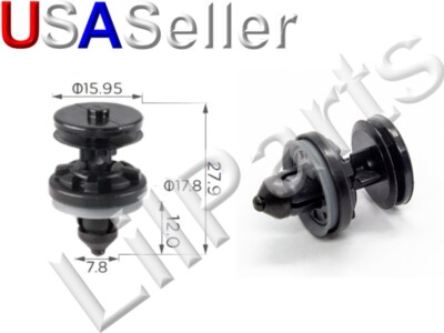 Ford Focus C-Max Interior Door Card Trim Panel Retaining Clip Fastener ...