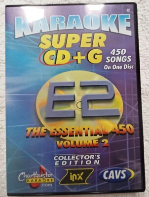 Karaoke Opened CD Super CD+G CBE2 Vol.2 450 songs in Karaoke | eBay
