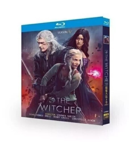 The Witcher Season 3 (2023) BD Movie TV Film 2-Disc All Region New Box ...