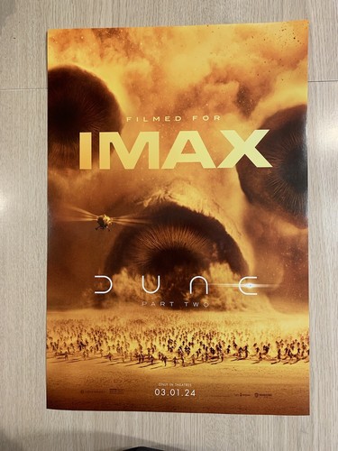 ‘24 DUNE PART TWO IMAX FAN FIRST EARLY ACCESS EXCLUSIVE AMC MOVIE ...